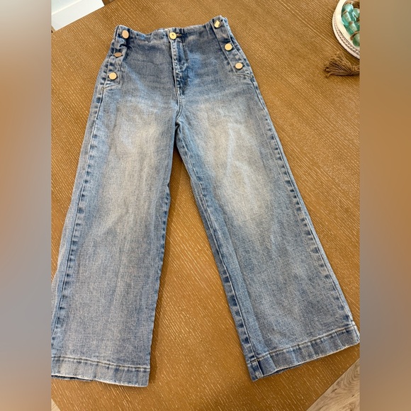 Oat New York | Jeans | Oat New York Blue Wideleg Jeans | Poshmark